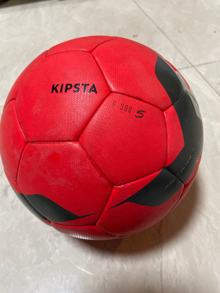 Decathlon Football Ball Hybrid FIFA Basic F500 Size 5 - Red, Sports ...