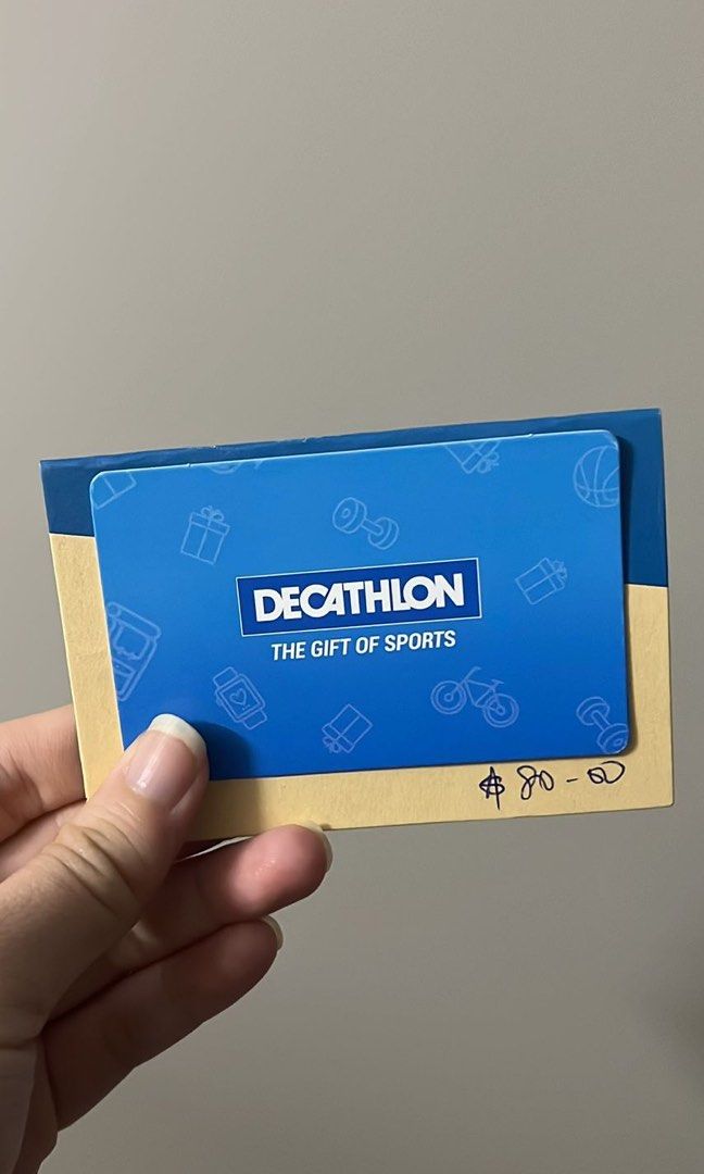 Decathlon Gift Card, Tickets & Vouchers, Vouchers on Carousell