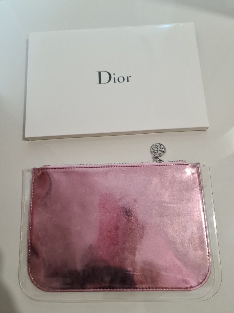 Dior makeup pouch, Women's Fashion, Bags & Wallets, Purses & Pouches on ...