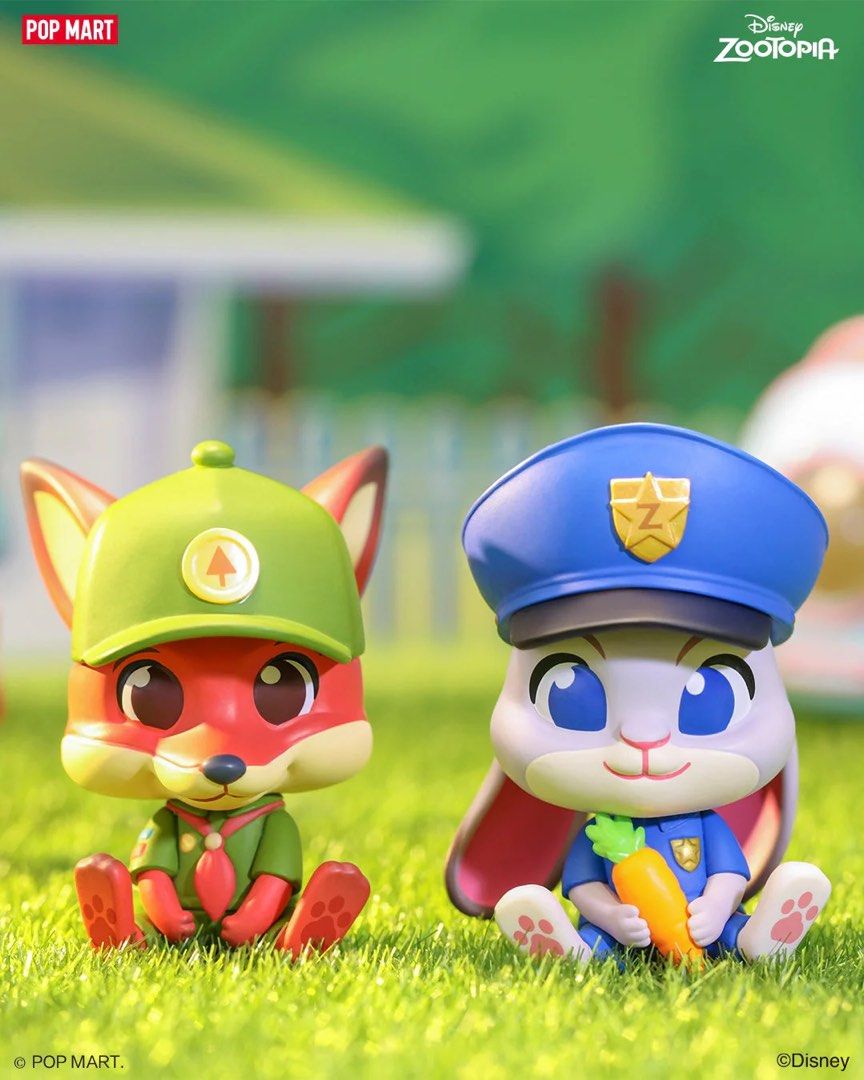 Disney Zootopia Full Set Sealed POP MART blind box, Hobbies & Toys ...