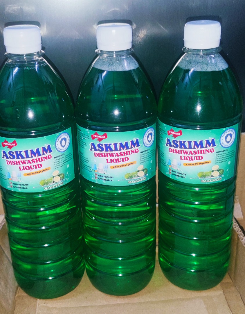 Diswashing liquid soap tatlong litro, Furniture & Home Living, Cleaning ...