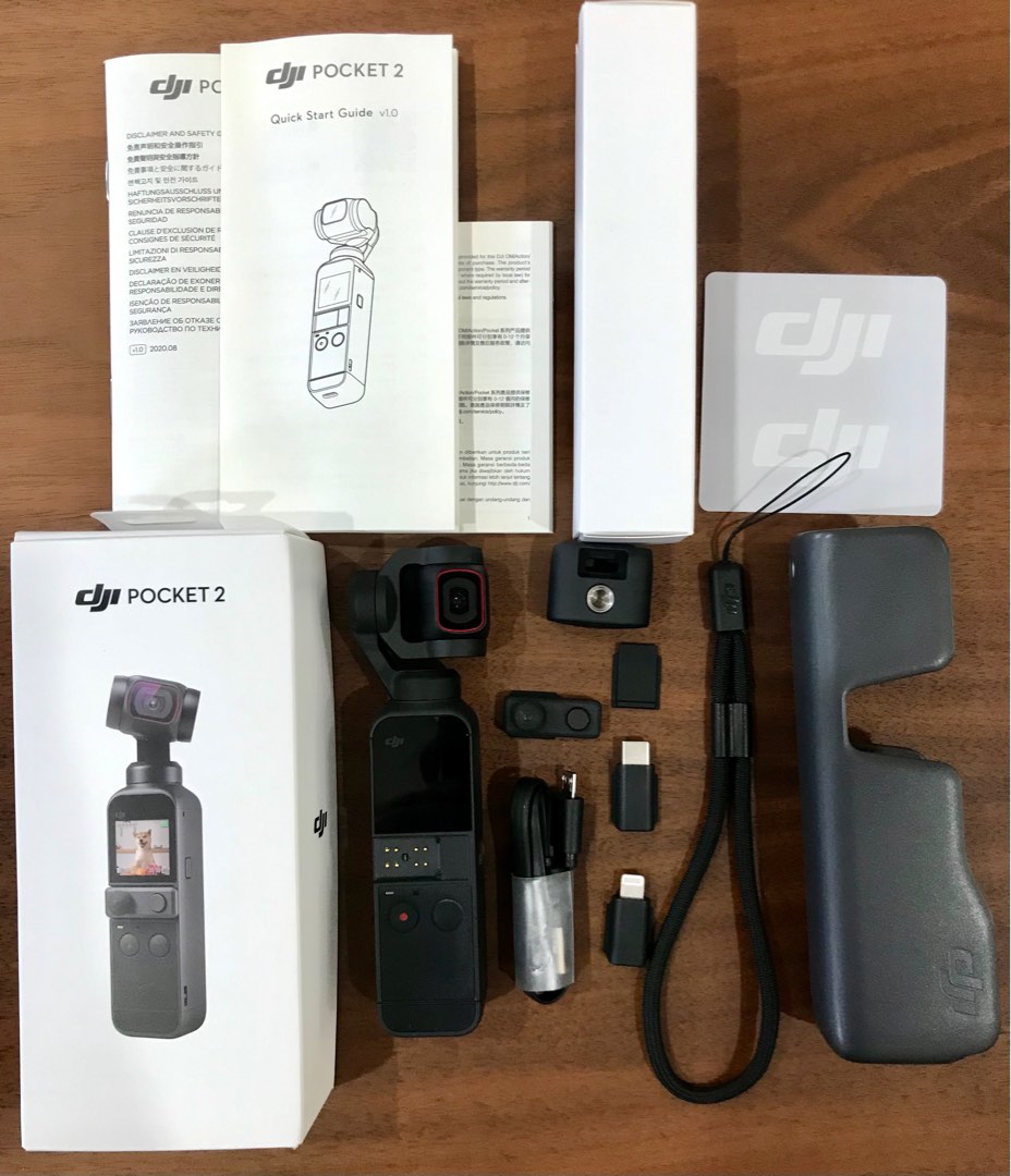 DJI Pocket 2 - 4K Gimbal Stabilized Pocket Size Video Camera ...