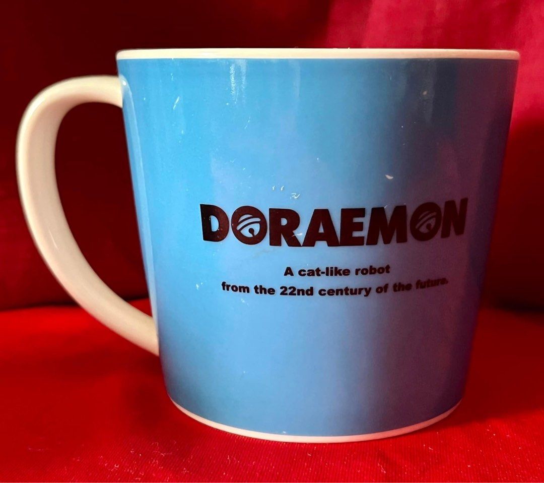 DORAEMON Blue Face Cartoon Anime Manga Coffee Tea Mug on Carousell