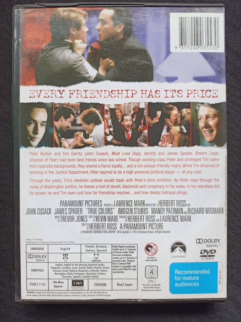 DVD True Colors, Hobbies & Toys, Music & Media, CDs & DVDs on Carousell