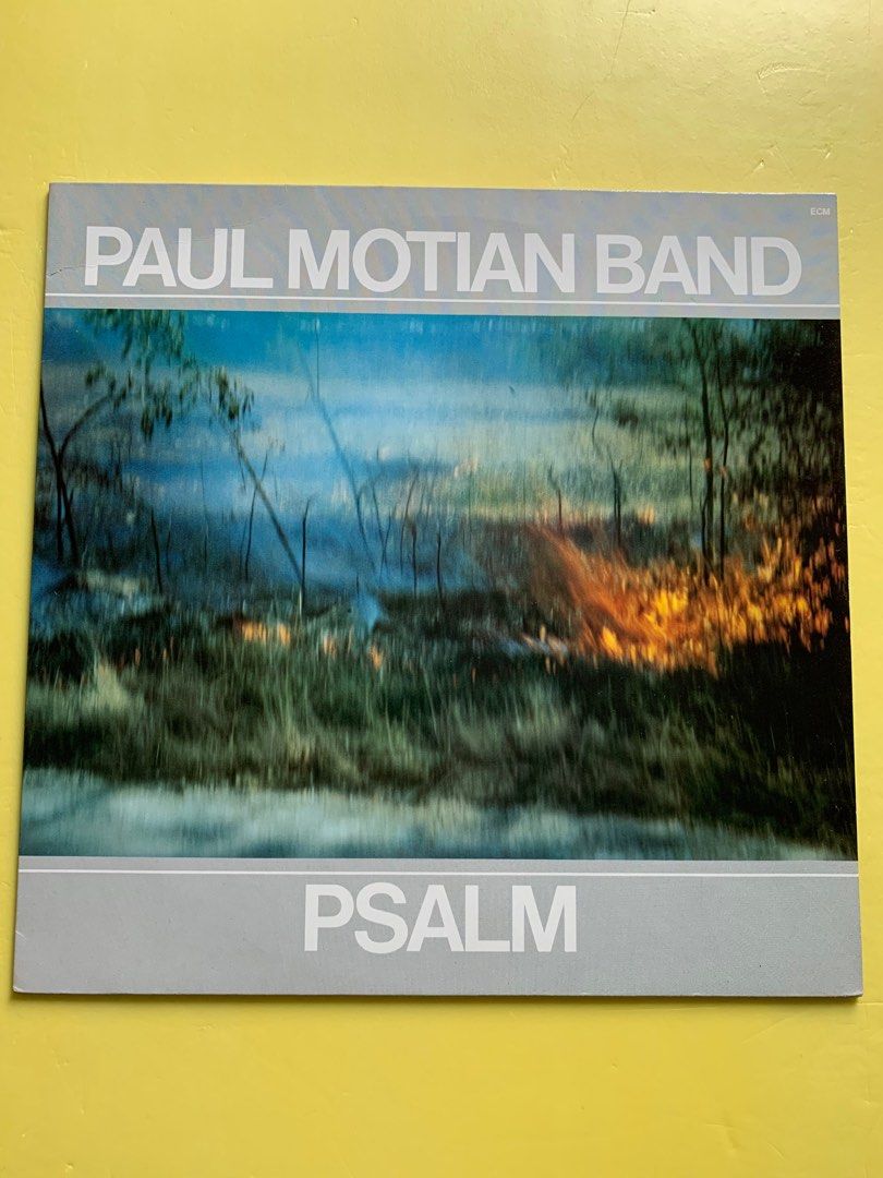 *ECM* Paul Motian Band - - Psalm LP Made in W Germany, 興趣及遊戲, 音樂樂器 & 配件 ...