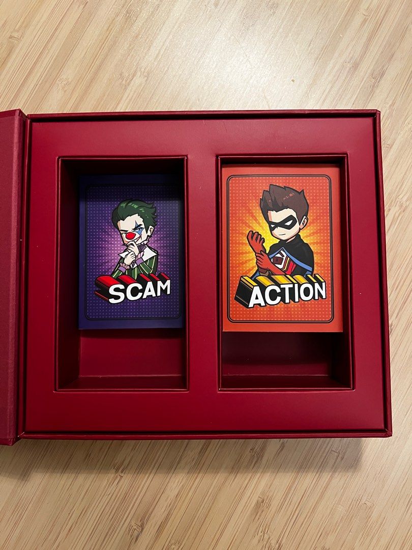 Educational card game - teach your kids about scams, Hobbies & Toys ...