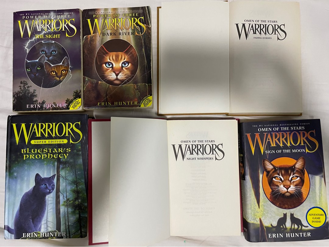 Erin Hunter - Warrior Series Books for sale, Hobbies & Toys, Books ...