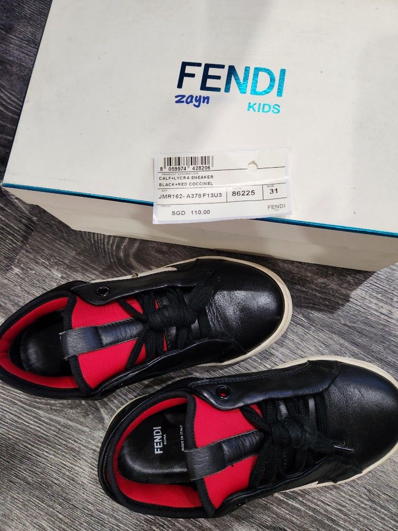 Fendi boy shoes, Babies & Kids, Babies & Kids Fashion on Carousell
