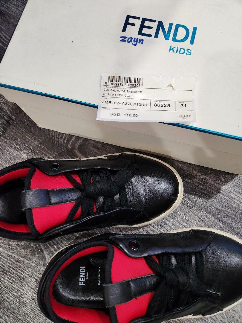 Fendi boy shoes, Babies & Kids, Babies & Kids Fashion on Carousell