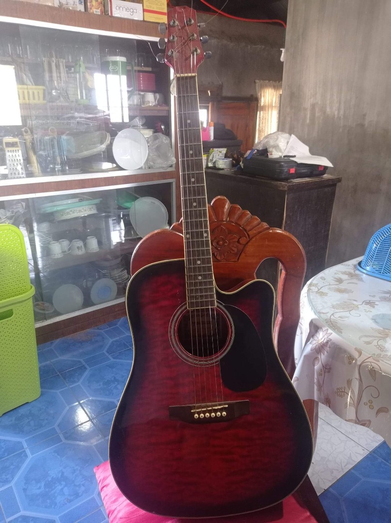 Fernando acoustic guitar lalamove cod, Hobbies & Toys, Music & Media ...