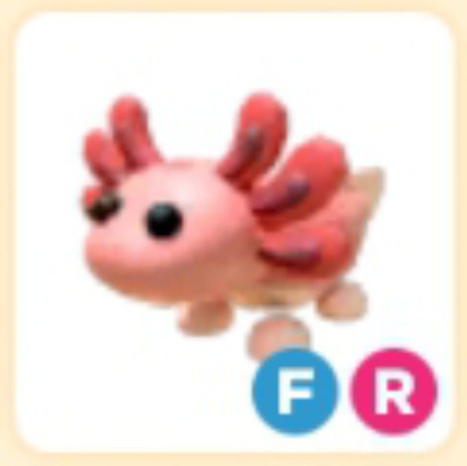 Roblox Adopt Me! Fly Ride Axolotl, Video Gaming, Gaming Accessories, In ...