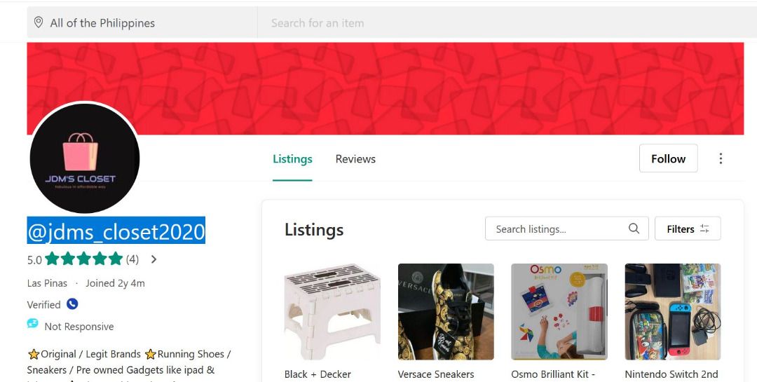 Free - Old account was jdms_closet2020, Free Items on Carousell