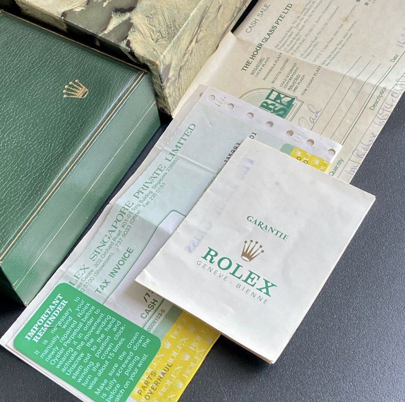 (Full set/Sales invoice/RSC serviced) Rolex Oysterdate Precision 6694 ...