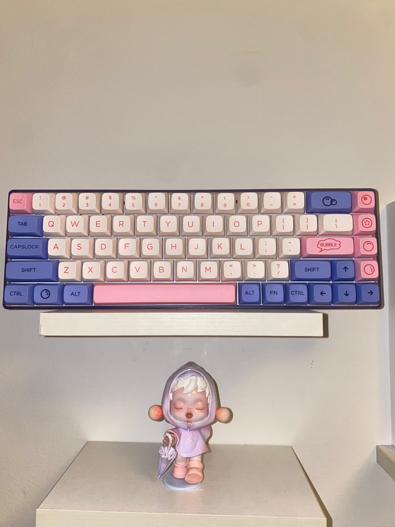 Fully built SILENT custom mechanical keyboard, Computers & Tech, Parts ...