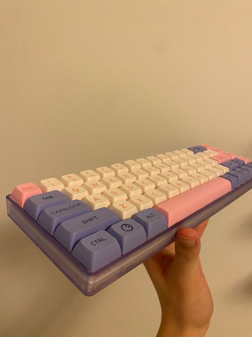 Fully built SILENT custom mechanical keyboard, Computers & Tech, Parts ...