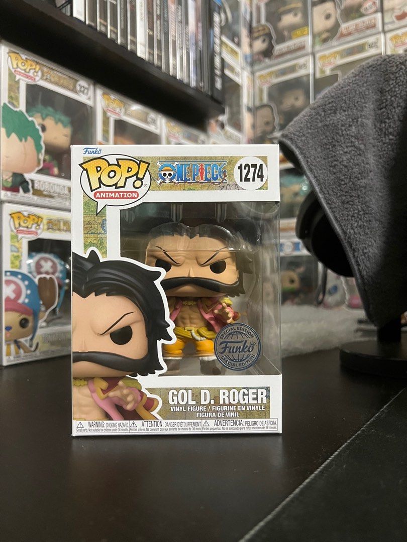 Gold D Roger Funko Pop, Hobbies & Toys, Toys & Games on Carousell