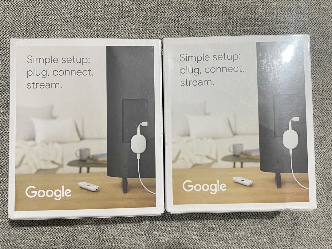 Google Chromecast 4th Gen HD with Google TV, TV & Home Appliances, TV ...