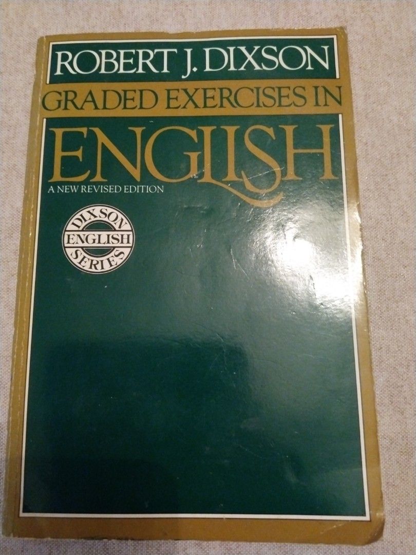Graded Exercises in English, Robert J.Dixson, Hobbies & Toys, Books ...