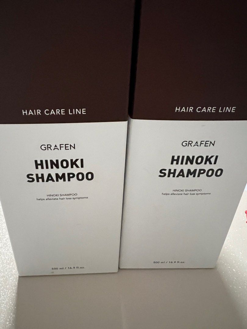 Grafen Hinoki Shampoo, Beauty & Personal Care, Hair on Carousell