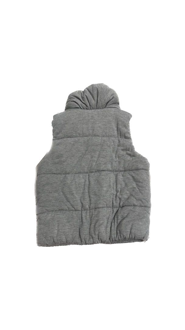 grey puffer vest, Women's Fashion, Coats, Jackets and Outerwear on ...