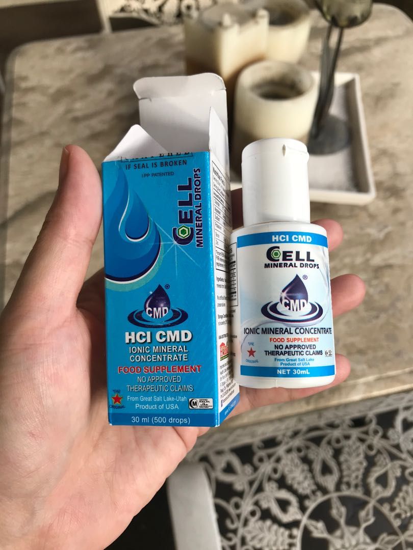 HCI CMD IONIC Mineral, Health & Nutrition, Health Supplements, Health ... HCI CMD IONIC Mineral, Health & Nutrition, Health Supplements, Health ...
