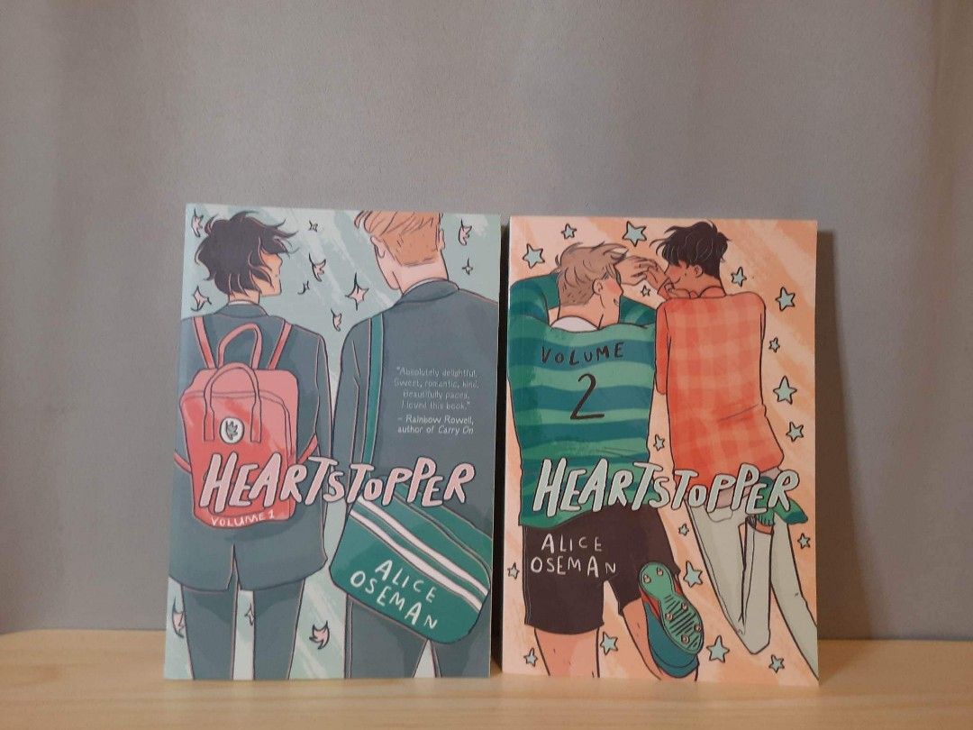 Heartstopper Vol 1 and 2, Hobbies & Toys, Books & Magazines, Comics ...