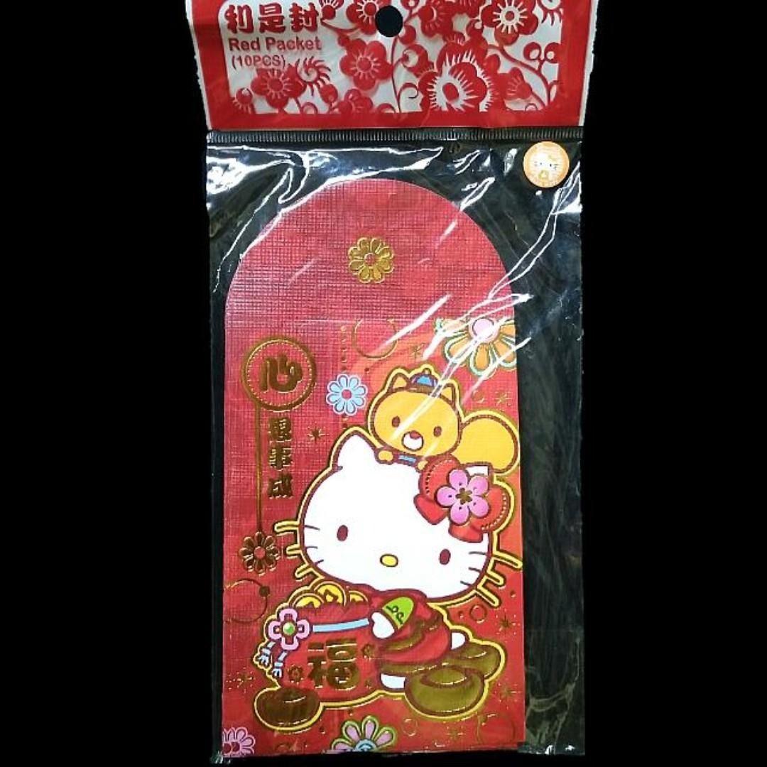 Hello Kitty Ang Bao Envelope, Hobbies & Toys, Stationery & Craft ...