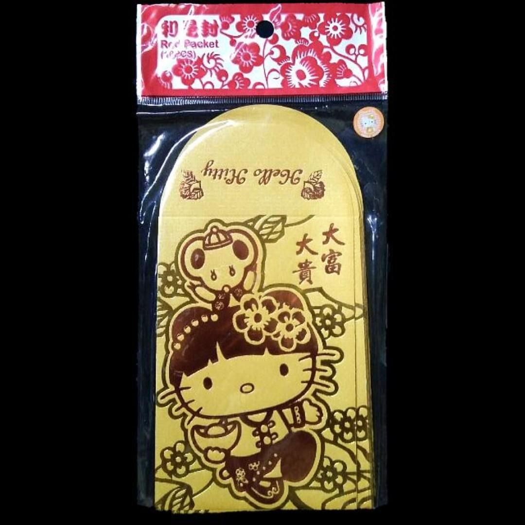 Hello Kitty Ang Bao Envelope, Hobbies & Toys, Stationery & Craft ...