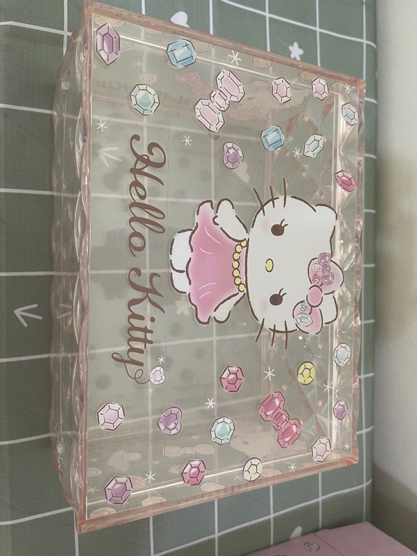 Hello Kitty Diamond Jewelry box, Furniture & Home Living, Home ...