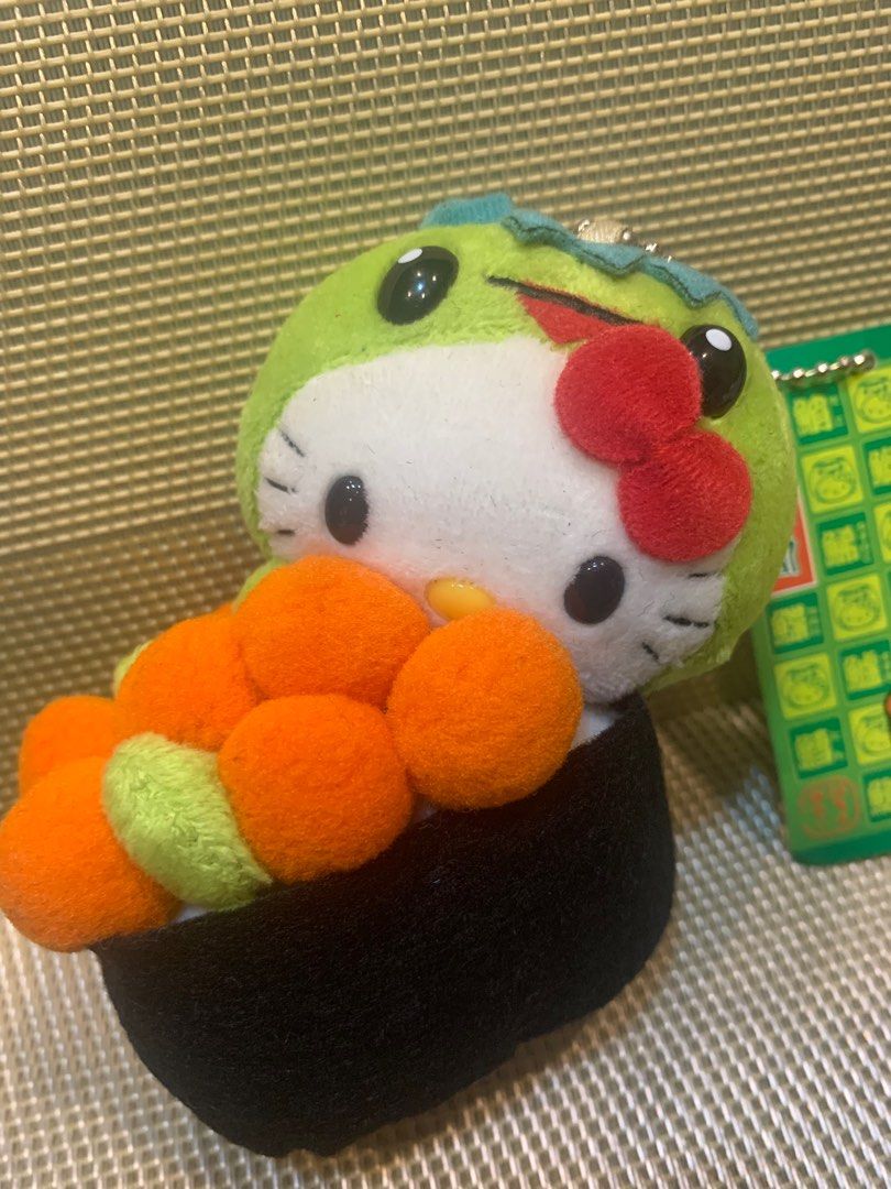 Hello Kitty Kappa Sushi Mascot Charm, Hobbies & Toys, Toys & Games on ...