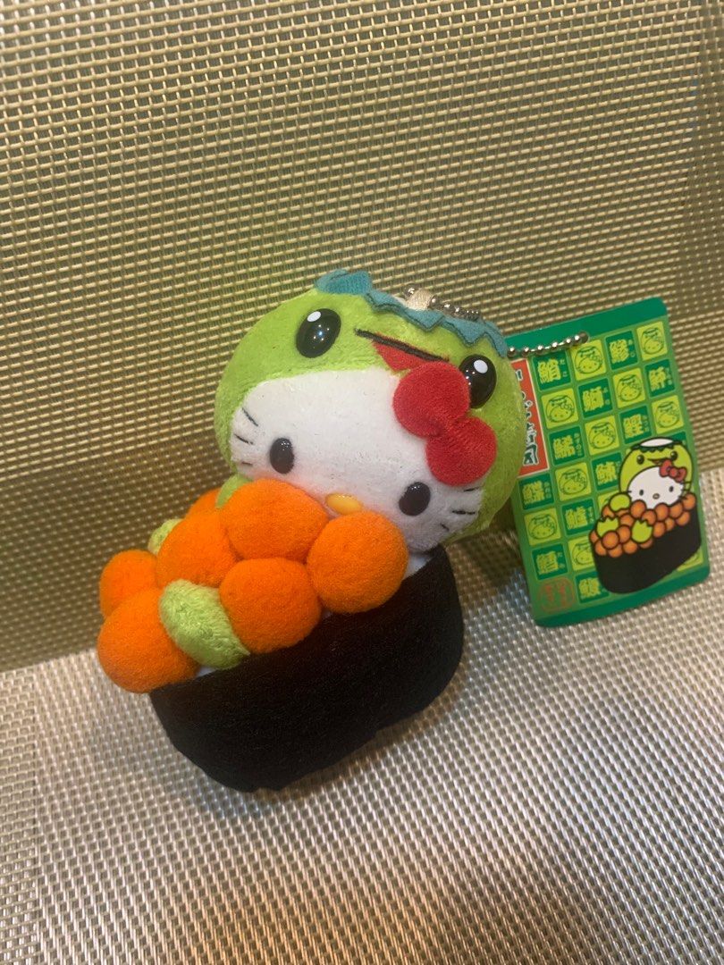 Hello Kitty Kappa Sushi Mascot Charm, Hobbies & Toys, Toys & Games on ...