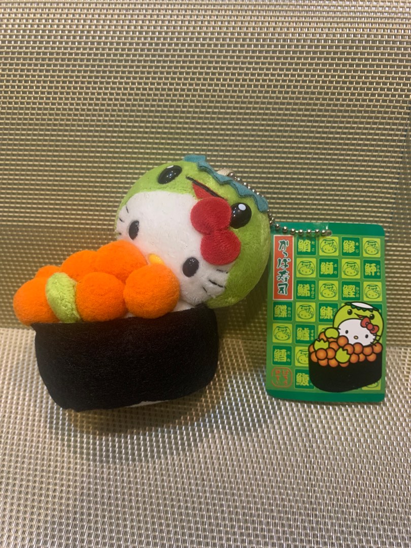 Hello Kitty Kappa Sushi Mascot Charm, Hobbies & Toys, Toys & Games on ...
