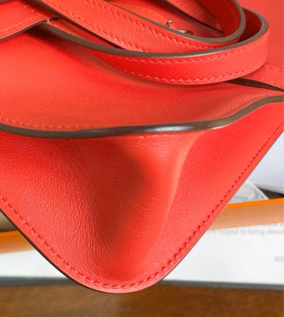 Hermes Halzan Mini S5 超新 stamp, 名牌, 手袋及銀包 - Carousell