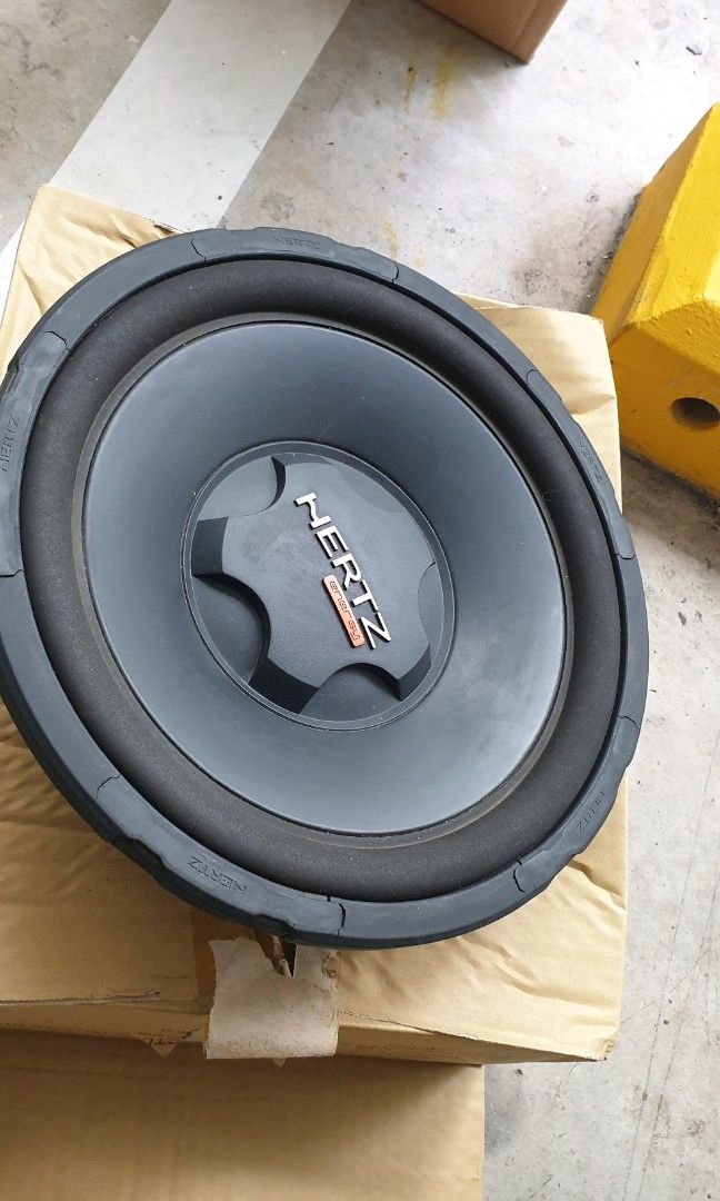 Hertz 12 inch sub, Audio, Soundbars, Speakers & Amplifiers on Carousell