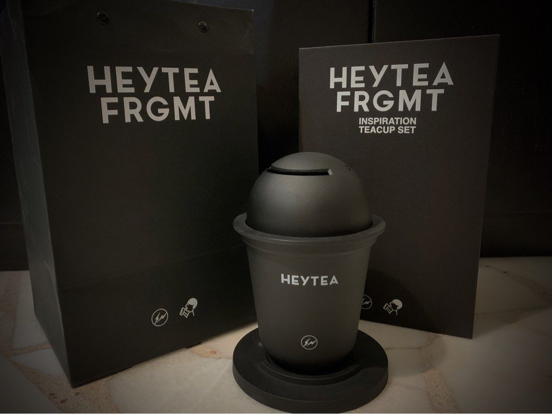 HEYTEA X FRAGMENT Inspiration Teacup Set (limited edition), Furniture ...