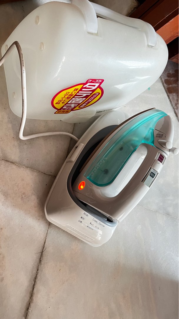 Hitachi Cordless Iron, TV & Home Appliances, Irons & Steamers on Carousell