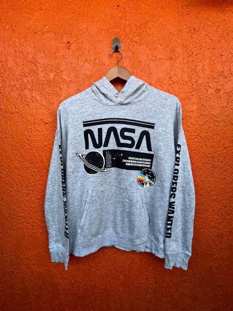 H&M Nasa Hoodie, Men's Fashion, Coats, Jackets and Outerwear on Carousell