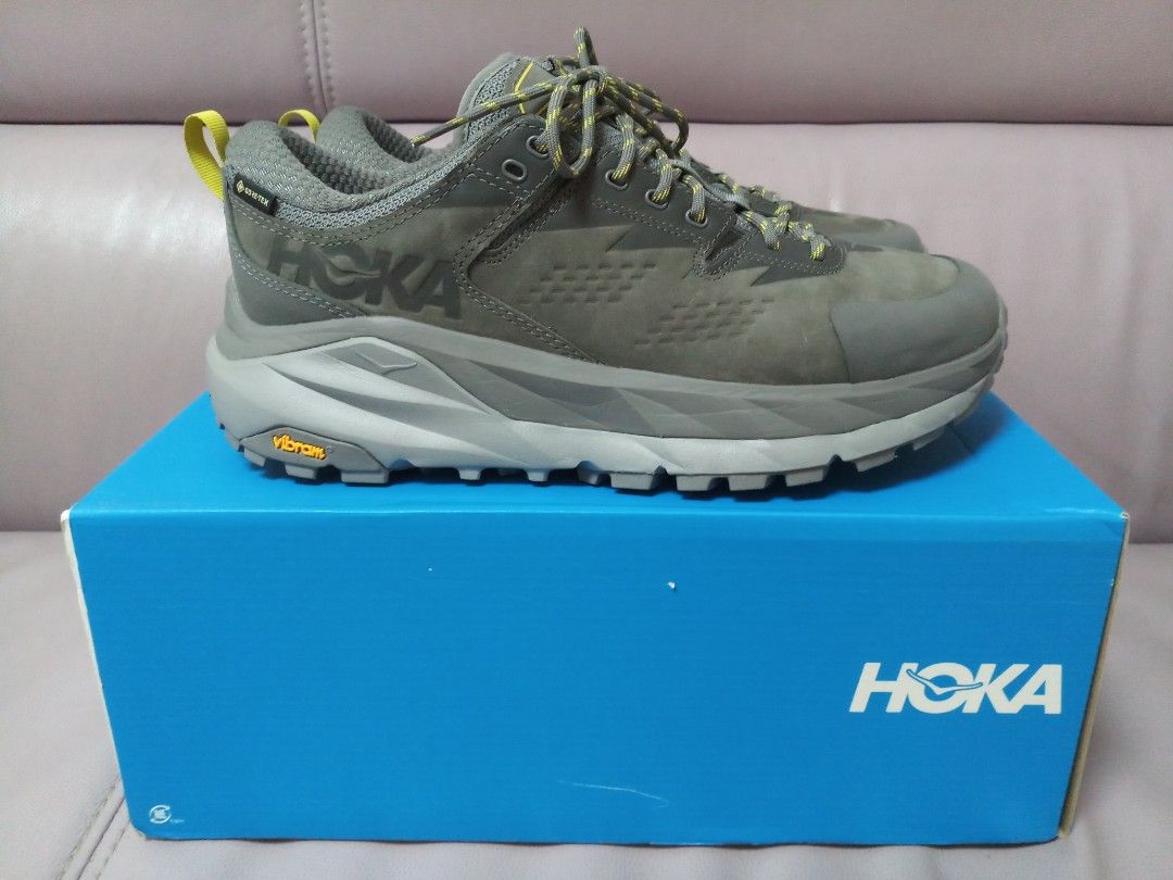 HOKA ONE ONE KAHA LOW GTX US9D, 男裝, 鞋, 波鞋 - Carousell