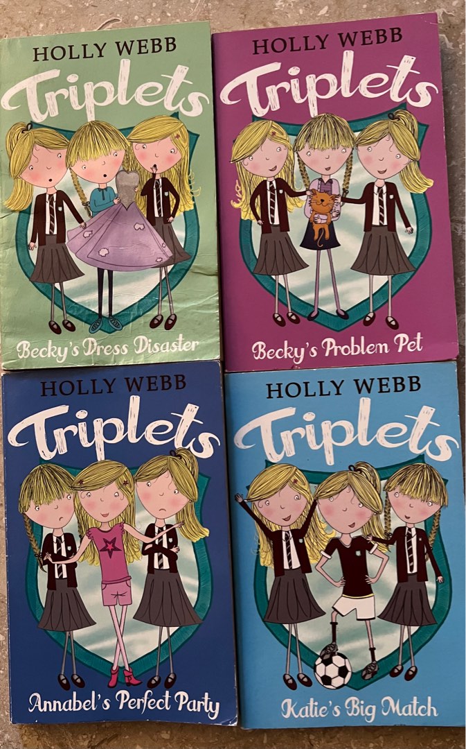 Holly Webb Triplets, Hobbies & Toys, Books & Magazines, Children's ...