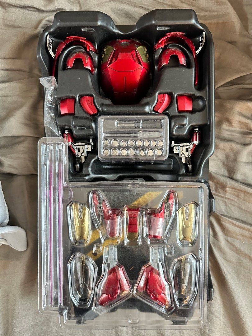 Hot Toys Iron Man Mark 7 / VII Diecast MMS 500 D27, Hobbies & Toys ...