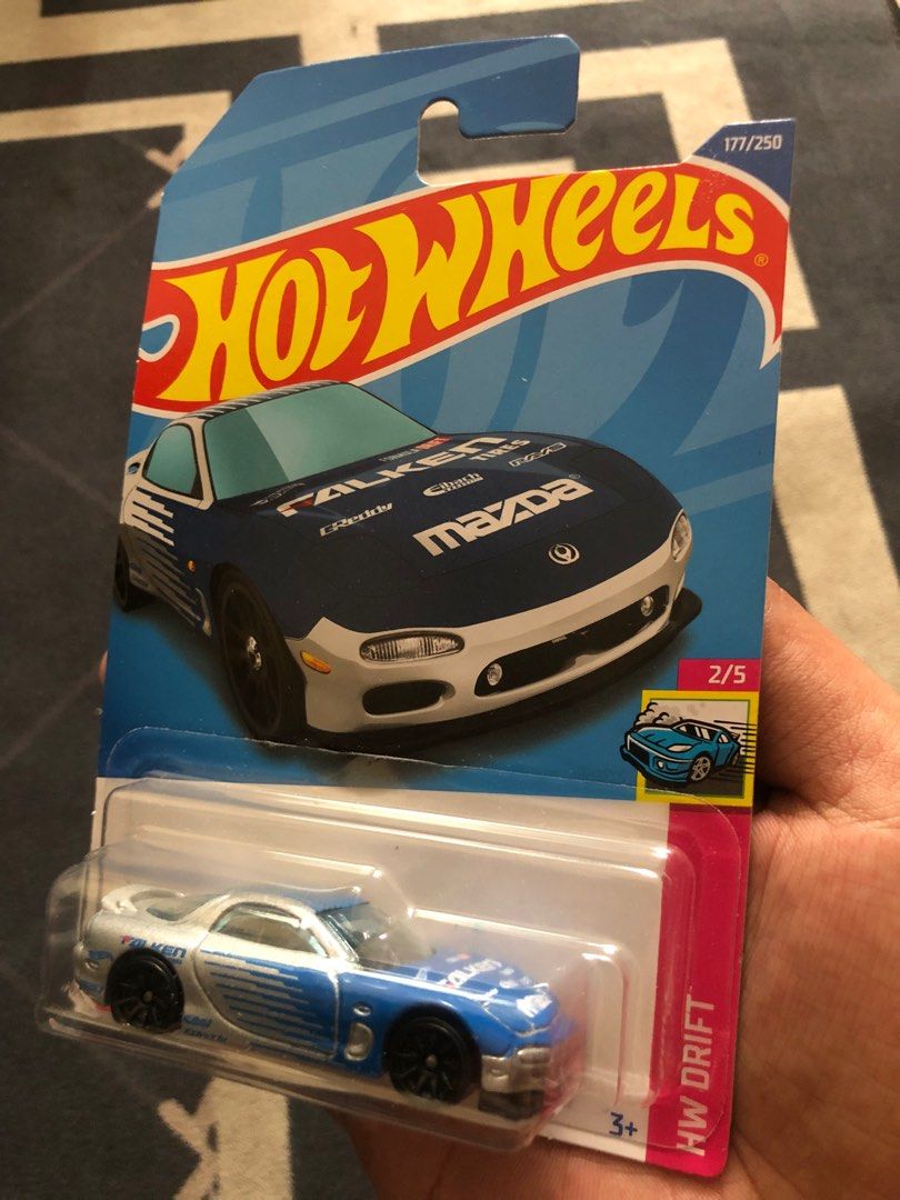 HOT WHEELS MAZDA RX-7 FALKEN, Hobbies & Toys, Toys & Games on Carousell