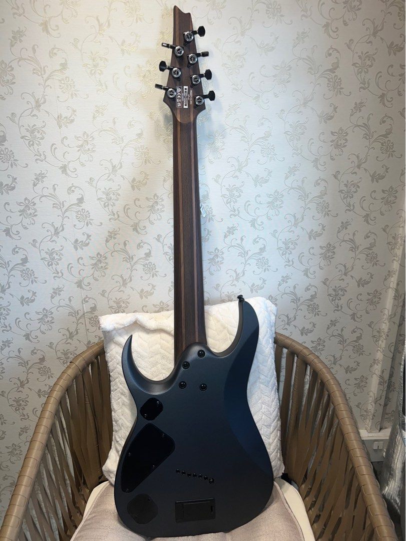 Ibanez rgd71alms 7 string electric guitar in black aurora matte multi ...