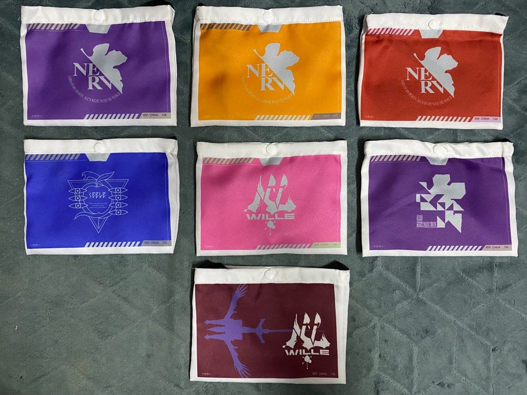 Ichibankuji Evangelion Sacosh Bag / Pouch, Hobbies & Toys, Collectibles & Memorabilia, Fan ...