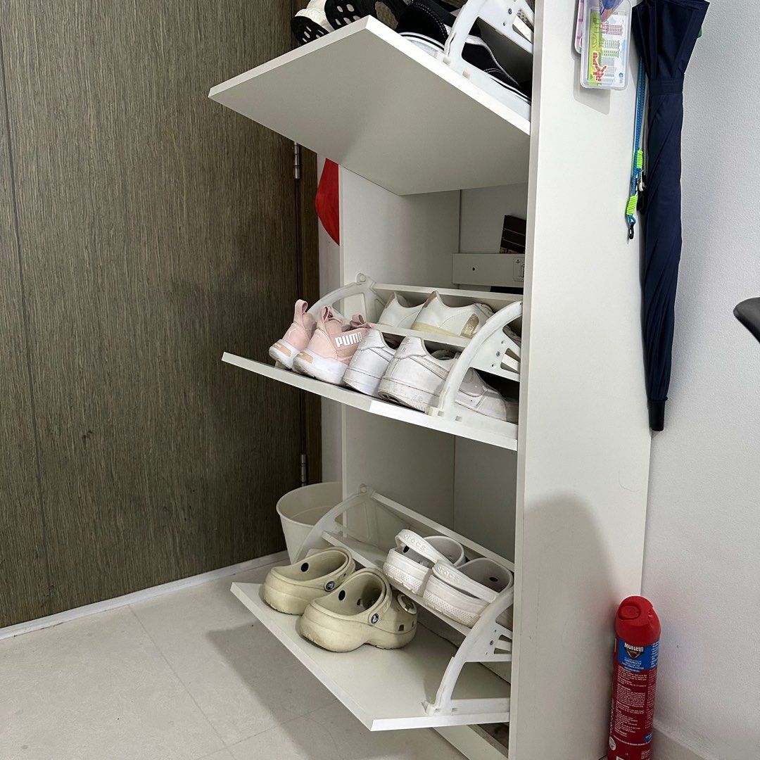 IKEA BISSA Shoe Cabinets / Racks, Furniture & Home Living, Furniture ...