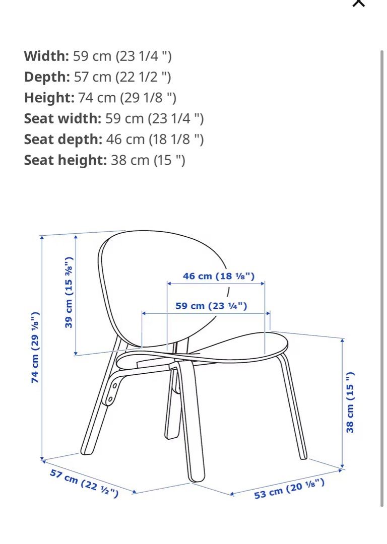 Ikea Lounge Chair (Froset), Furniture & Home Living, Furniture, Chairs ...