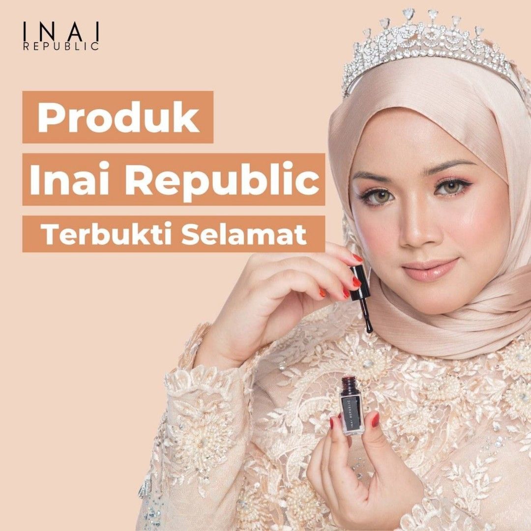 Inai Republic - Love Edition ( 2 colour in a box ) Sah Solat, Beauty ...