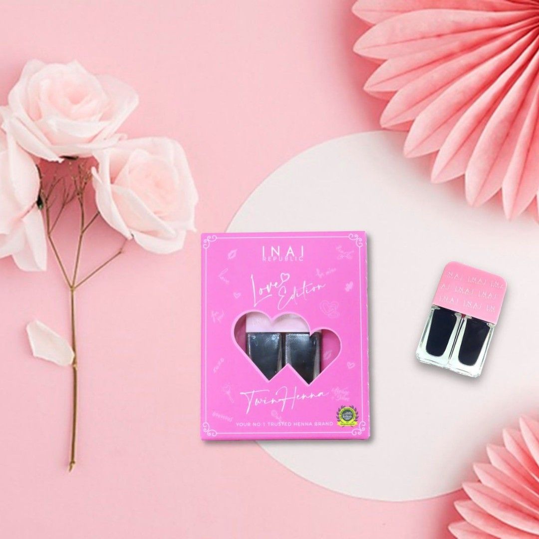 Inai Republic - Love Edition ( 2 colour in a box ) Sah Solat, Beauty ...