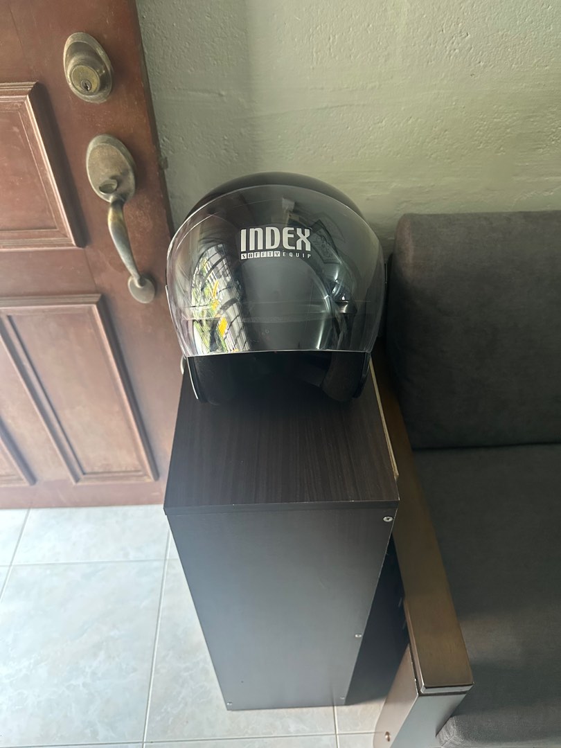 Index helmet, Motorcycles, Motorcycle Apparel on Carousell