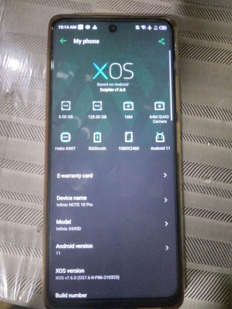 Infinix Note 10 Pro swap to iPhone add 3k, Mobile Phones & Gadgets ...