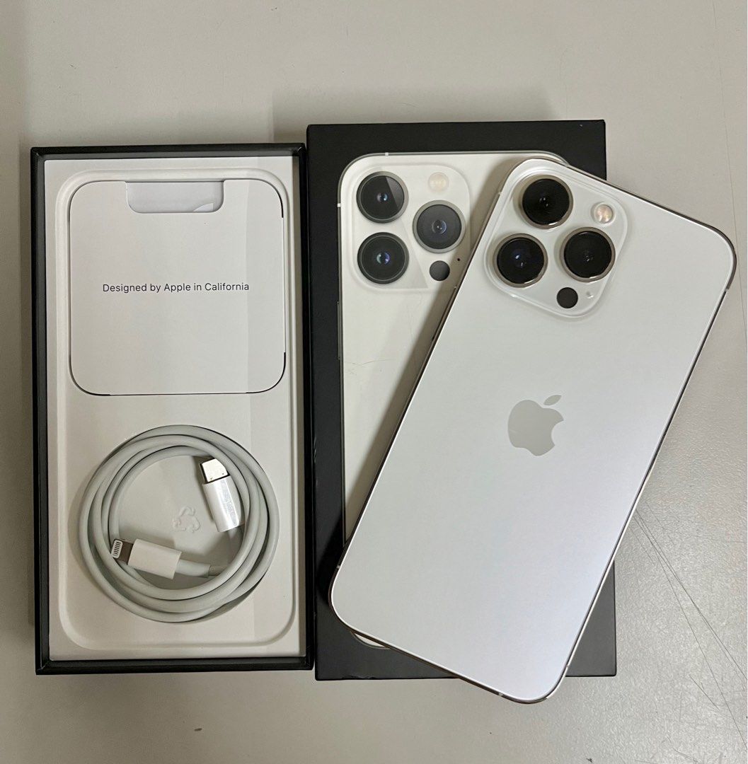 Iphone 13 Pro Silver 128gb Factory Unlocked, Mobile Phones & Gadgets ...